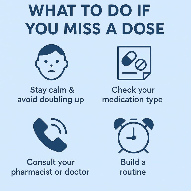 What to Do If You Miss a Dose of Your Medication