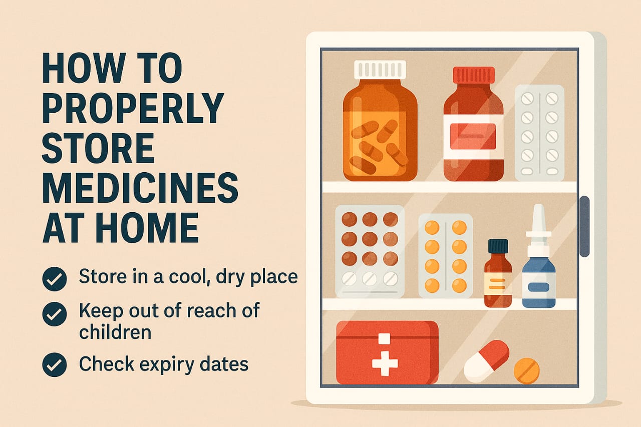 How To Properly Store Medicines At Home | The Dose of Clarity